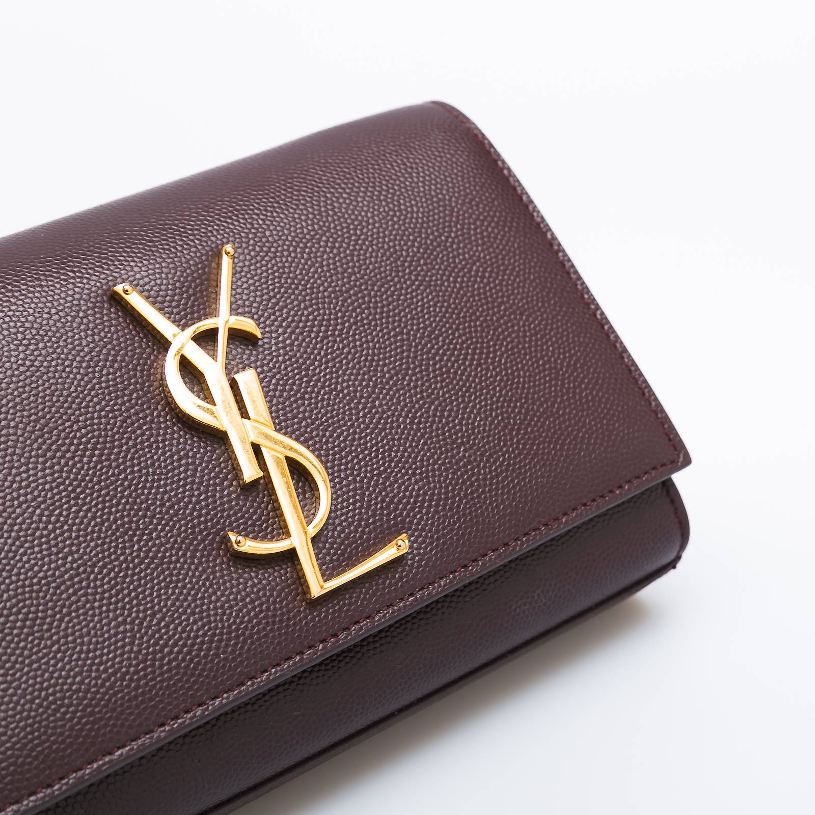 Сумка Saint Laurent бордовая - купить за 75000 ₽ | SFS