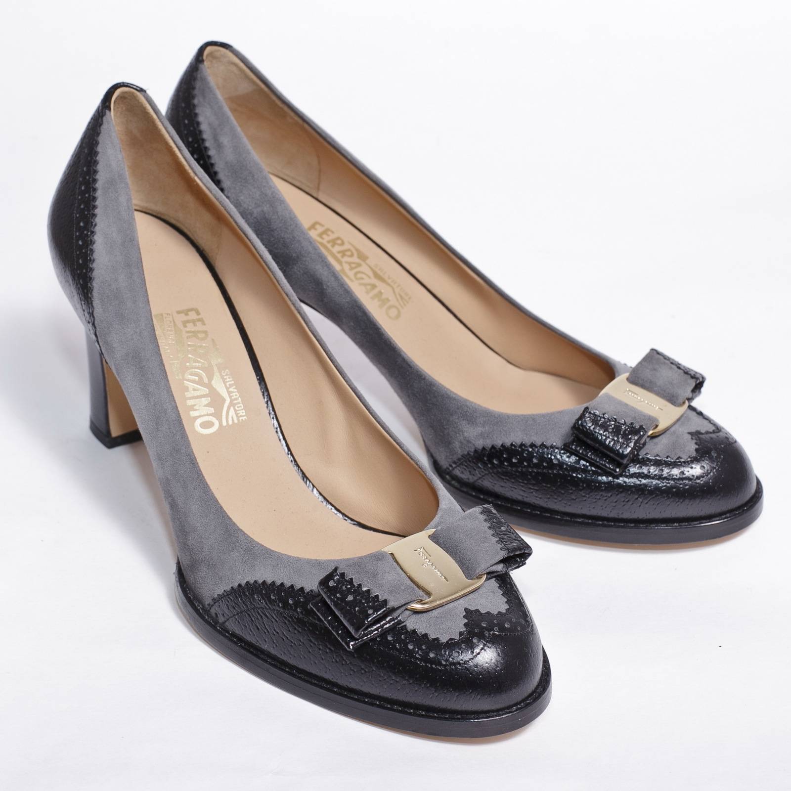 Туфли Salvatore Ferragamo черные, - купить за 10500 ₽ | SFS