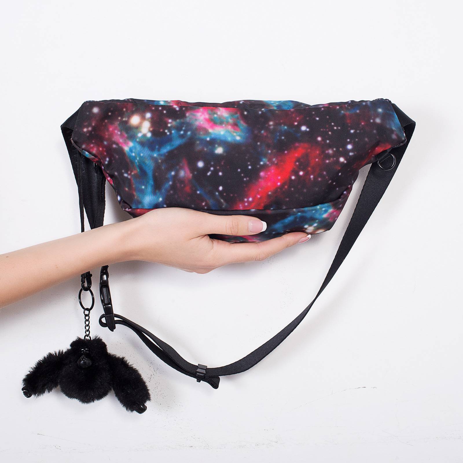 Поясная сумка Kipling Bumbag x Peter Pilotto черная, - купить за 3000 ...